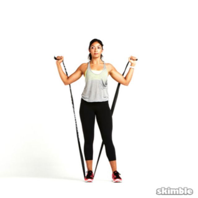 Band “W”s w/ Scaptular Retraction by Brian Fallon - Exercise How-to ...