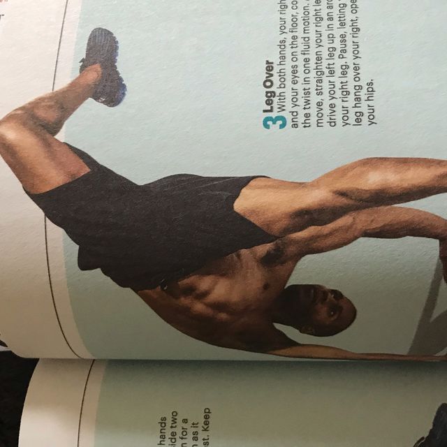 With Both Hands And Right Leg , And Eyes On The Floor . Lift Left Leg ...