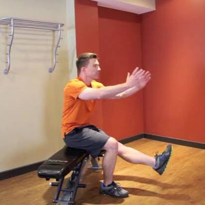 Lateral Squats With Band by Ami Le Prou - Exercise How-to - Skimble