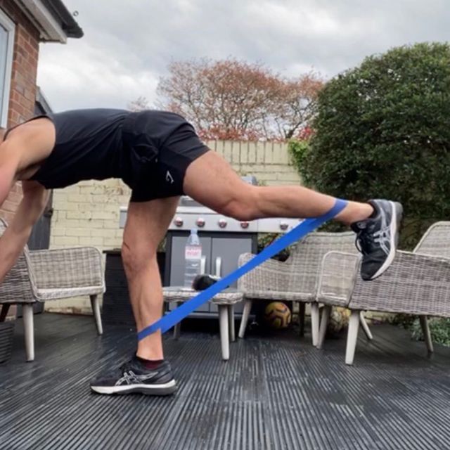 Banded Kick Backs by Adele A. - Exercise How-to - Skimble