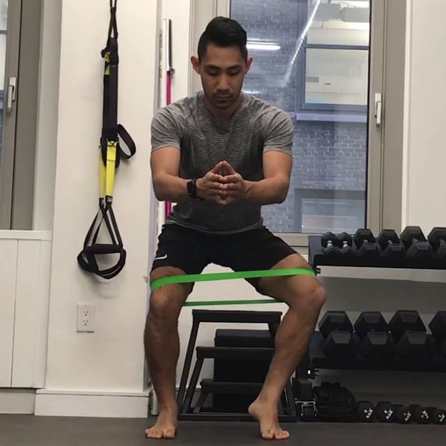 Band Hip External Rotation L Leg by Brian Fallon - Exercise How-to ...