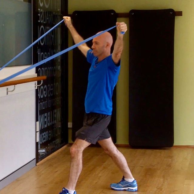 Stretch Cord Reverse Y by Brian Fallon - Exercise How-to - Skimble