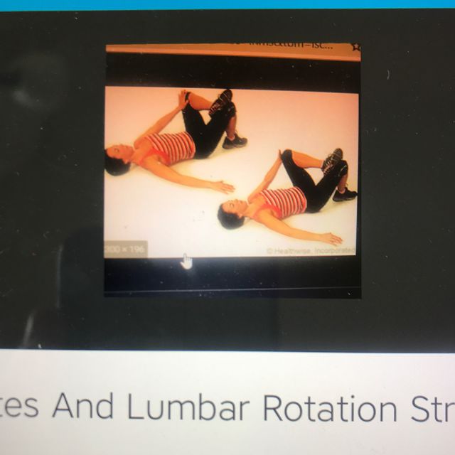 Glutes And Lumbar Stretch by Rafael Jimenez Maiquez - Exercise How-to ...