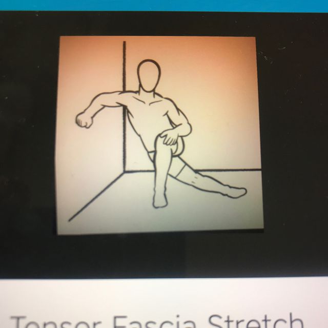 Tensor Fascia Stretch by Rafael Jimenez Maiquez - Exercise How-to - Skimble