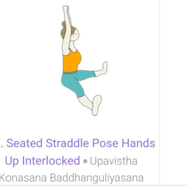 Seated Straddle Hands Interlocked by 𝔻𝕖𝕤𝕖𝕣𝕥 𝔽𝕠𝕩🦊 🌟 - Exercise How-to ...