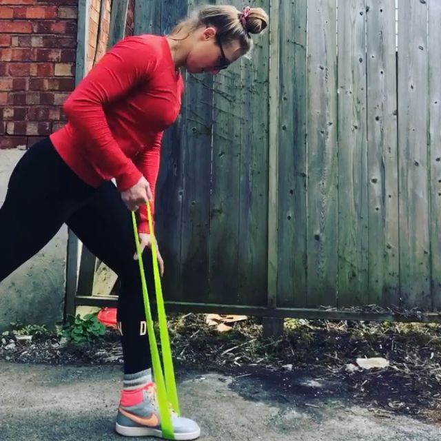 Standing Single Upward Rows (alternating Sides) by ĸ𝑎tɧrina G ...