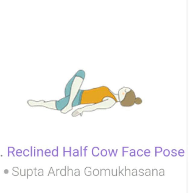 Reclined Half Cow Face *Both Sides by 𝔻𝕖𝕤𝕖𝕣𝕥 𝔽𝕠𝕩🦊 🌟 - Exercise How-to ...