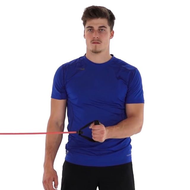 Vasa Seated Left Arm External Rotation by Brian Fallon - Exercise How ...