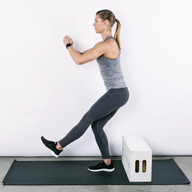 Right Leg Box Squat by Brian Fallon - Exercise How-to - Skimble