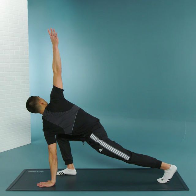 Lunge to Rotation by Brian Fallon - Exercise How-to - Skimble