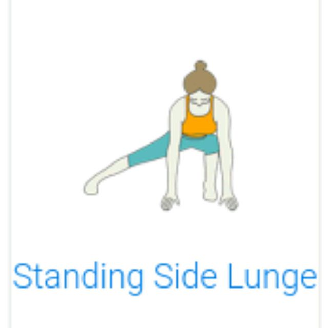 Standing Side Low Lunge Right by 𝔻𝕖𝕤𝕖𝕣𝕥 𝔽𝕠𝕩🦊 🌟 - Exercise How-to - Skimble