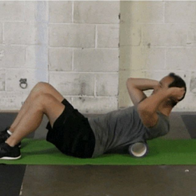 Thoracic Roller Extension by Vincent H. - Exercise How-to - Skimble