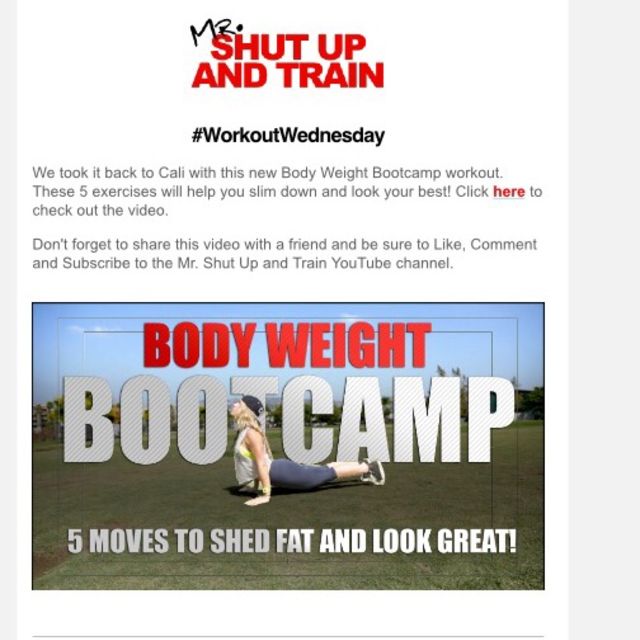 Body Weight Boot camp - Free Full Body Workout by Lisa W. - Skimble