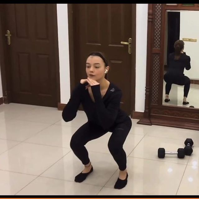 Squat Jump Forward Plus Walk Back Finisher by Shaikh S. - Exercise How ...