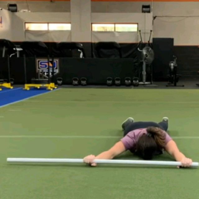 Prone Thoracic Rotation (right) by Tanya P - Exercise How-to - Skimble