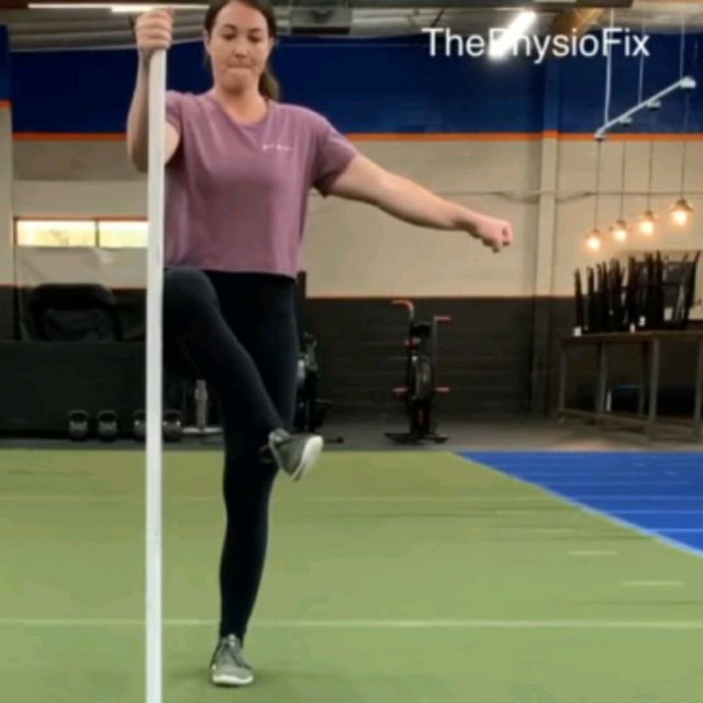 Standing Hip ER (right) by Tanya P - Exercise How-to - Skimble