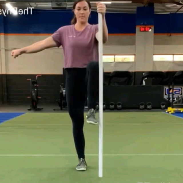 Standing Hip ER (left) by Tanya P - Exercise How-to - Skimble