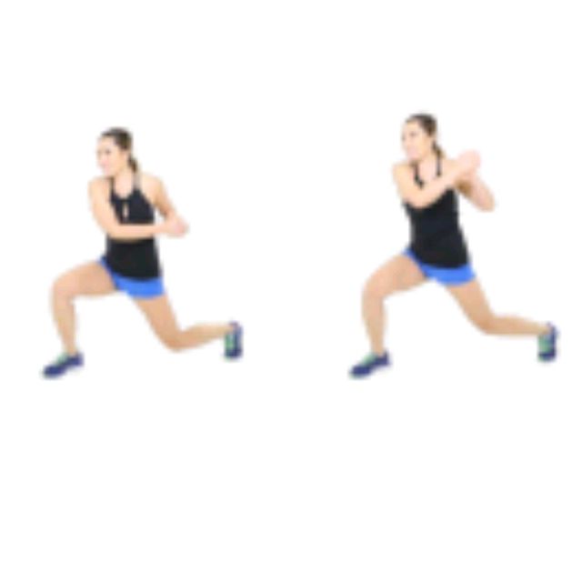 Sword Fight Split Squat by Shew F. - Exercise How-to - Skimble