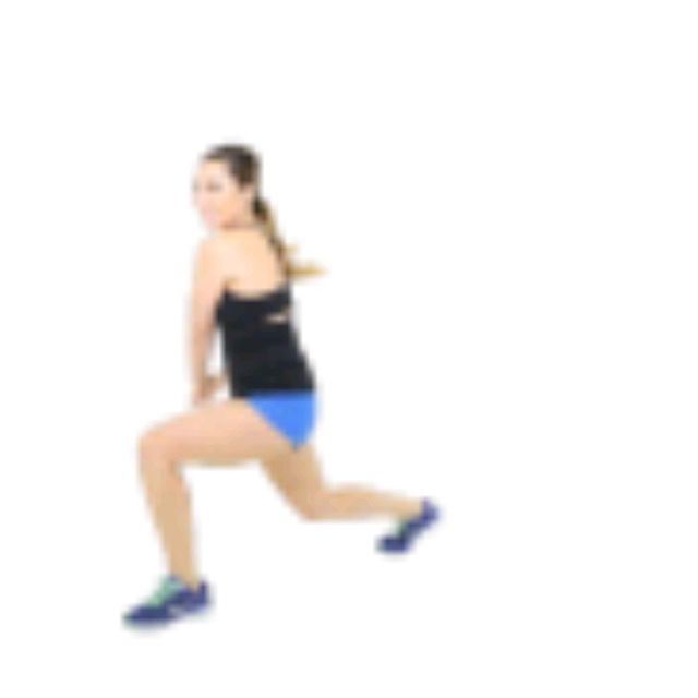 Sword Fight Split Squat by Shew F. - Exercise How-to - Skimble