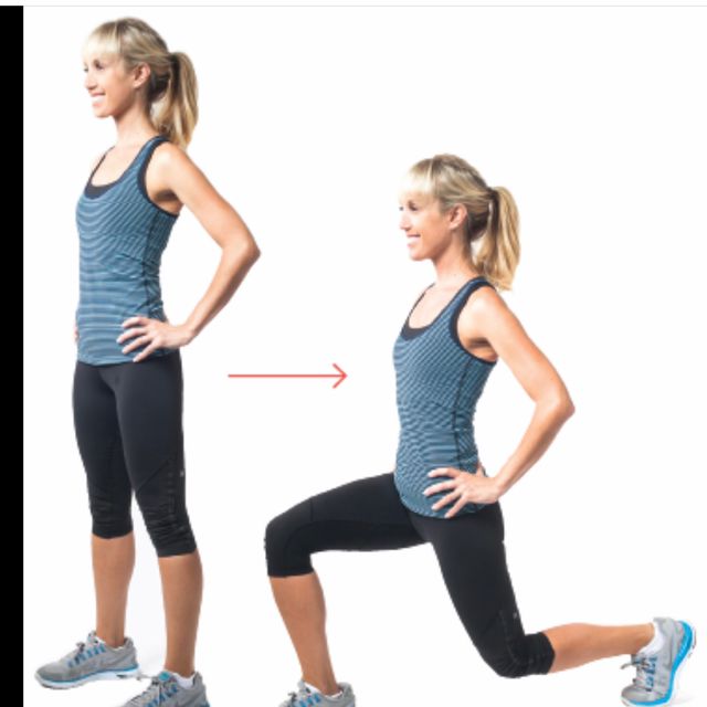 Alternate Reverese Lunge by Adele A. - Exercise How-to - Skimble