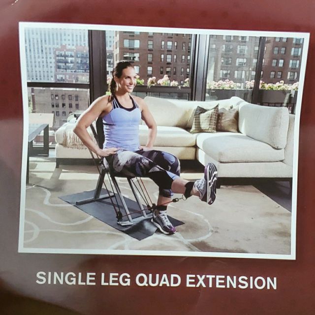 Cable Single Leg Quad Extension by Stephanie R. - Exercise How-to - Skimble