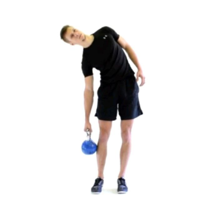 Side bends (right) by Tanya P - Exercise How-to - Skimble