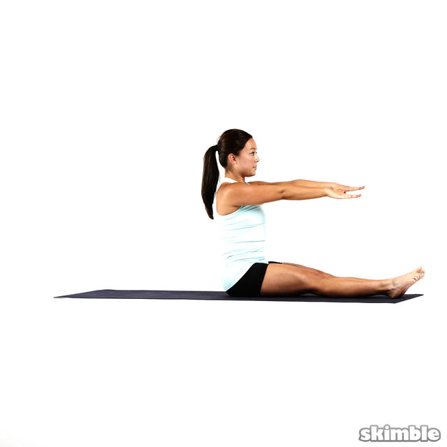 Roll Ups - Exercise How-to - Skimble Workout Trainer