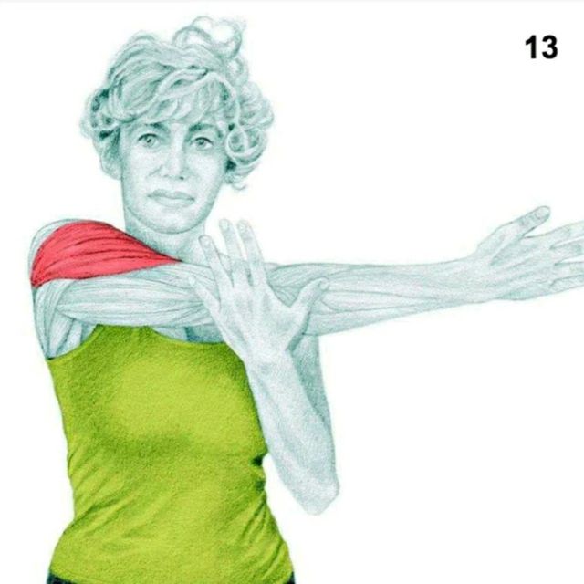Lateral Shoulder Stretch by Vincent H. - Exercise How-to - Skimble