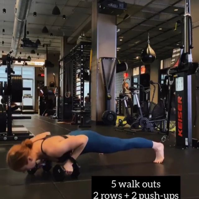 Walkout To Rows by Rushfitness 💪🏽 - Exercise How-to - Skimble