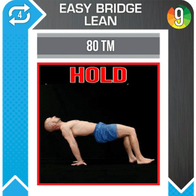 Easy Bridge Lean by Alex 🌊. - Exercise How-to - Skimble