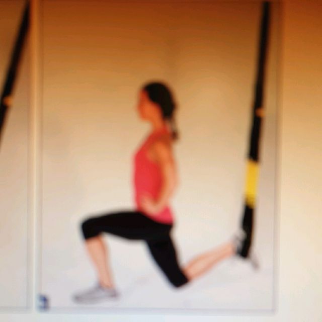 TRX Reverse Lunge by Wayne S. - Exercise How-to - Skimble