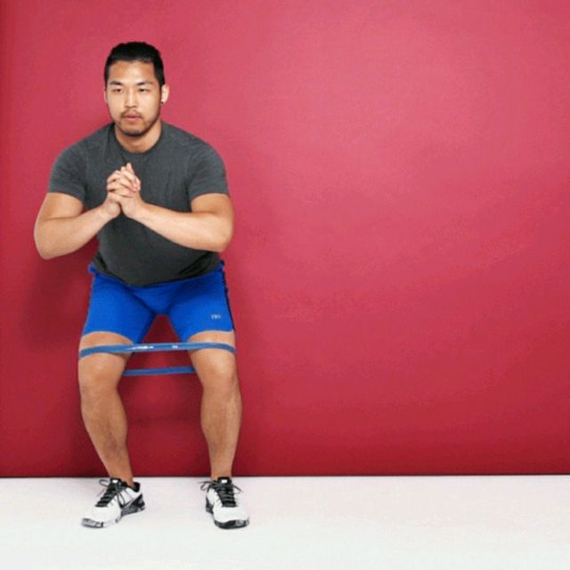 Banded Lateral Walk by Luca⚡ ⚡. - Exercise How-to - Skimble