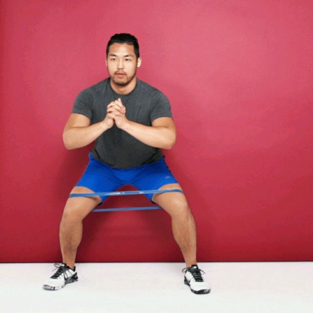 Banded Lateral Walk by Luca⚡ ⚡. - Exercise How-to - Skimble