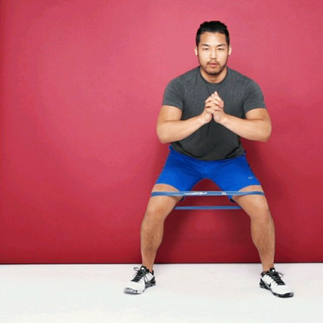 Banded Lateral Walk by Luca⚡ ⚡. - Exercise How-to - Skimble