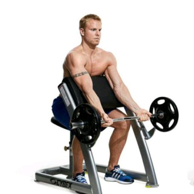 EZ BAR "Under Hand Grip" by Jannie Ferguson - Exercise How-to - Skimble