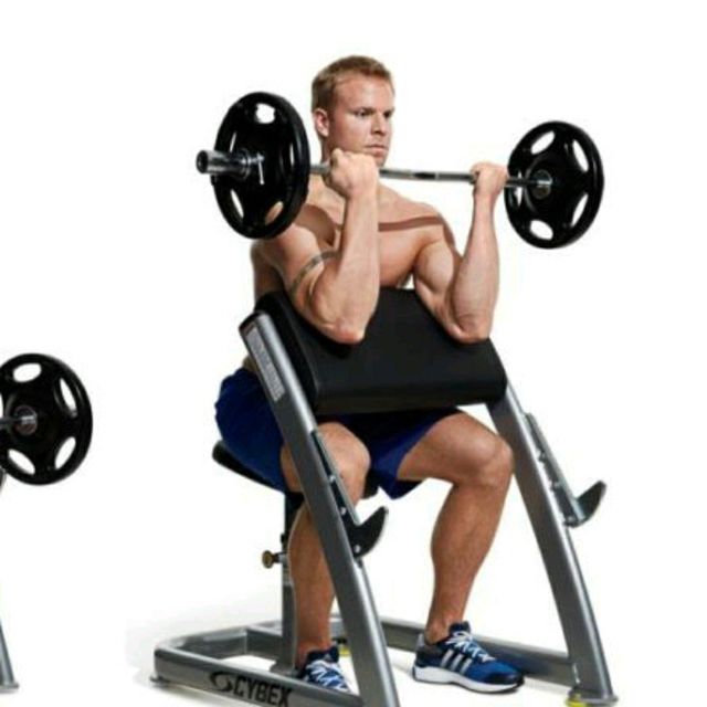 EZ BAR "Under Hand Grip" by Jannie Ferguson - Exercise How-to - Skimble