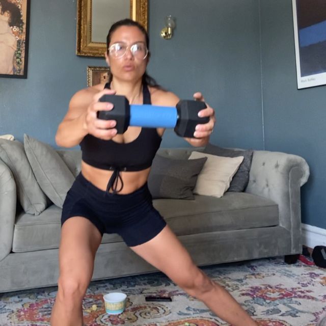 Lateral Lunge Press Out by Rushfitness 💪🏽 - Exercise How-to - Skimble