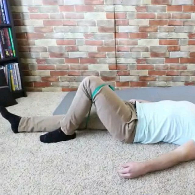 Bridges With Straight LEG HIP Abduction (right) by Tanya P. - Exercise ...