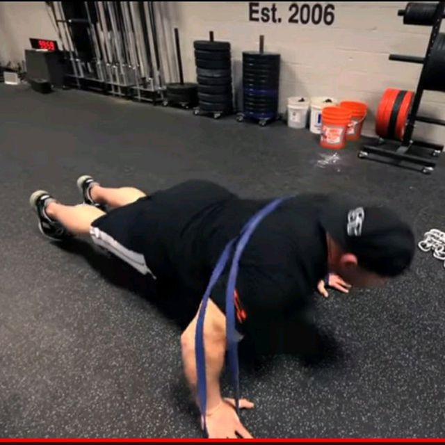 Band Resisted Pushup by Patrick B. - Exercise How-to - Skimble