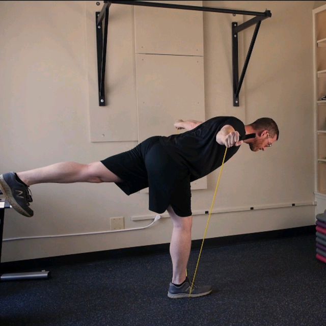 Leg Lift Balance Reverse Flys by Patrick9 Morrisey - Exercise How-to ...