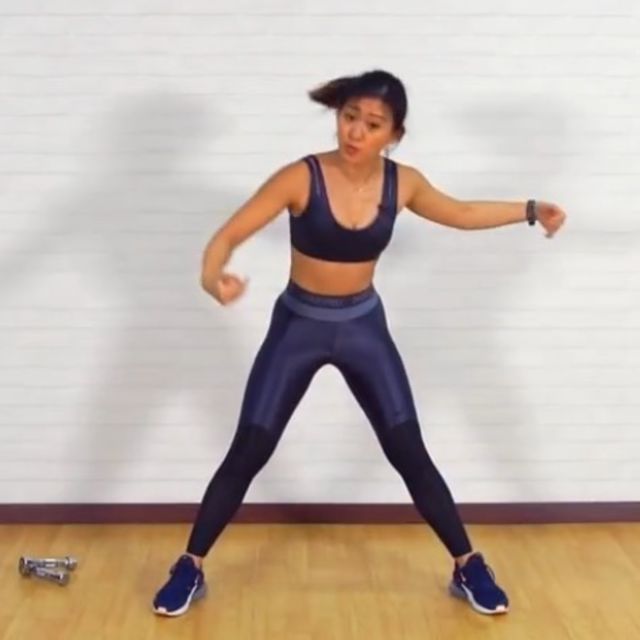 Windmill Toe Touch by C F. - Exercise How-to - Skimble