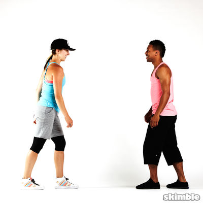 Cross Kicks - Exercise How-to - Skimble Workout Trainer