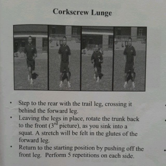 Corkscrew Lunge by Laurens Linthout - Exercise How-to - Skimble
