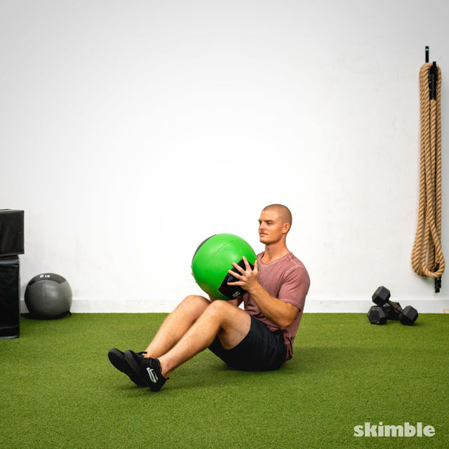 Modified Weighted Russian Twists - Exercise How-to - Skimble