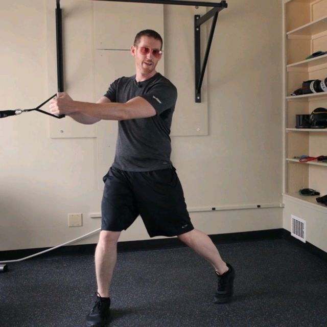 Band Chop / Rotation by Patrick9 Morrisey - Exercise How-to - Skimble