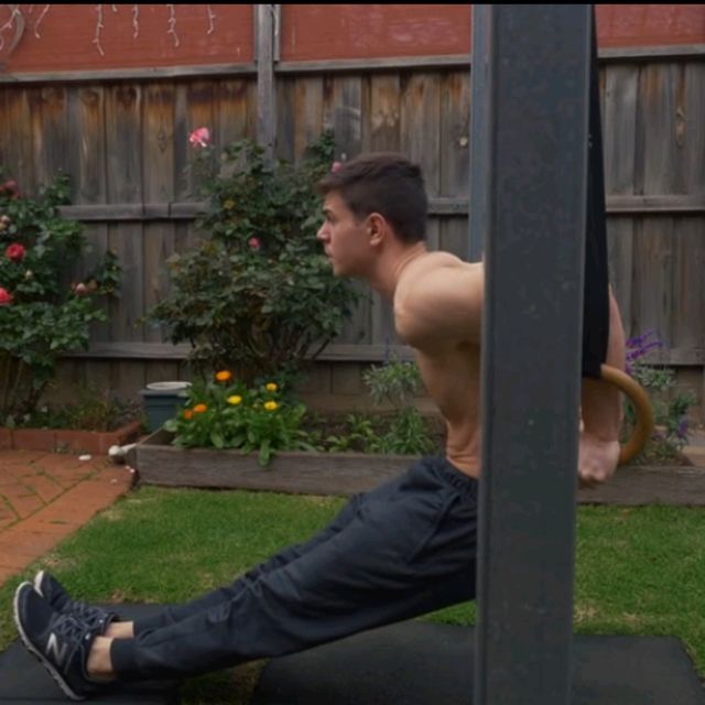 Triceps Dip(Rings) by Alex 🌊. - Exercise How-to - Skimble