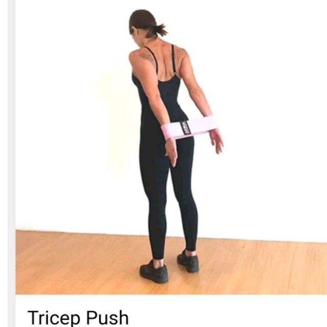 Tricep Push by Tanya M. - Exercise How-to - Skimble