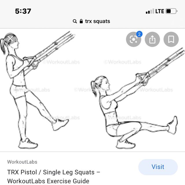 TRX Pistol Squats by Coneisha Ware - Exercise How-to - Skimble