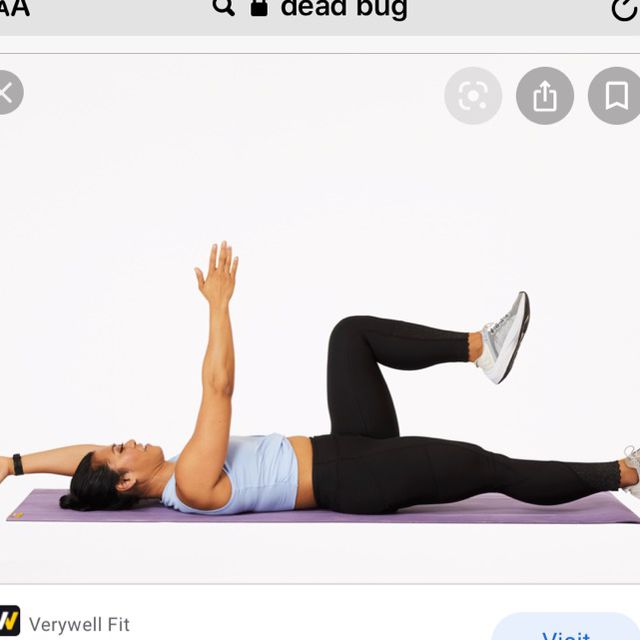 Deadbug by Coneisha Ware - Exercise How-to - Skimble