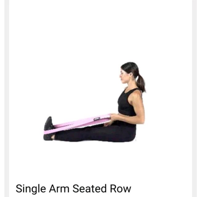 Single Arm Seated Row by Tanya M. - Exercise How-to - Skimble